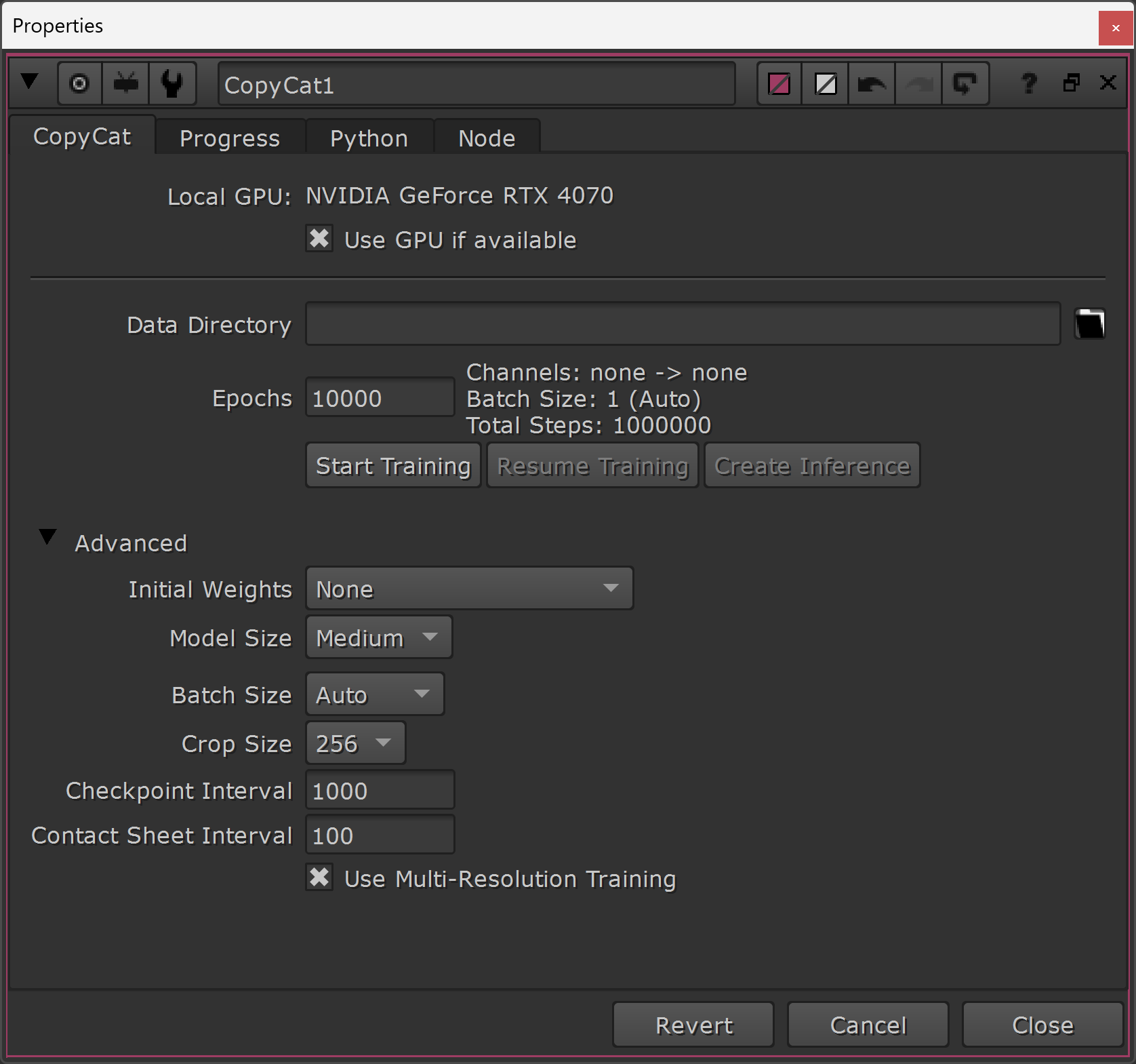 Working With CopyCat In Nuke